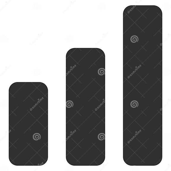 Bar Chart Flat Icon Image stock vector. Illustration of flat - 227873821
