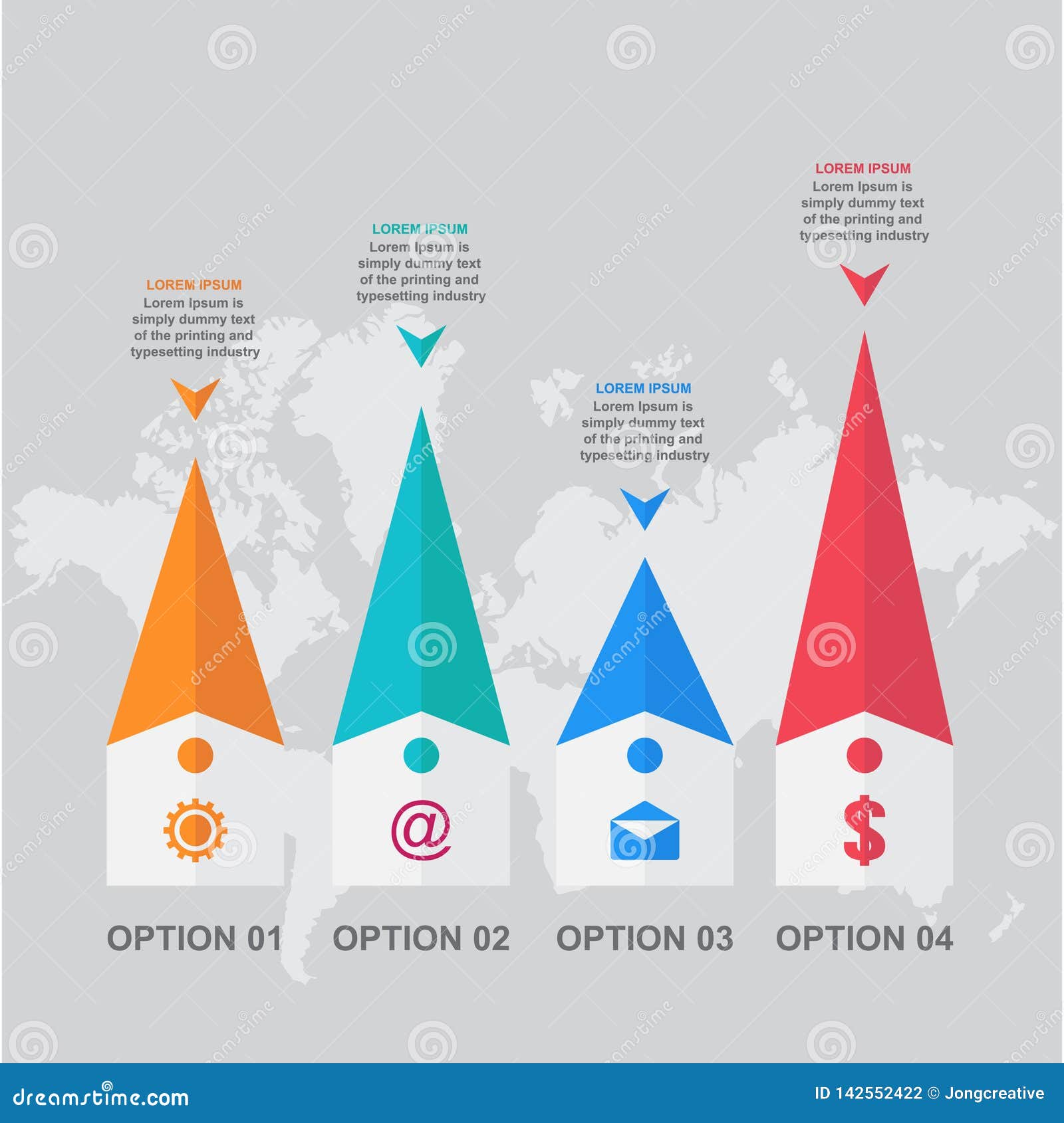 Bar Chart Graph Triangle Pyramid Statistical Business Infographic Stock ...