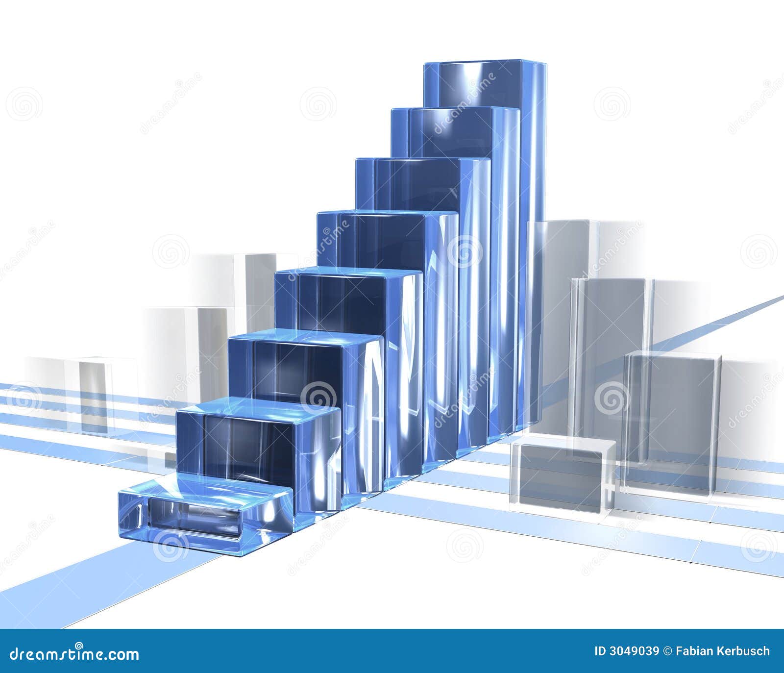 Bar Chart in Motion stock illustration. Illustration of graphical - 3049039