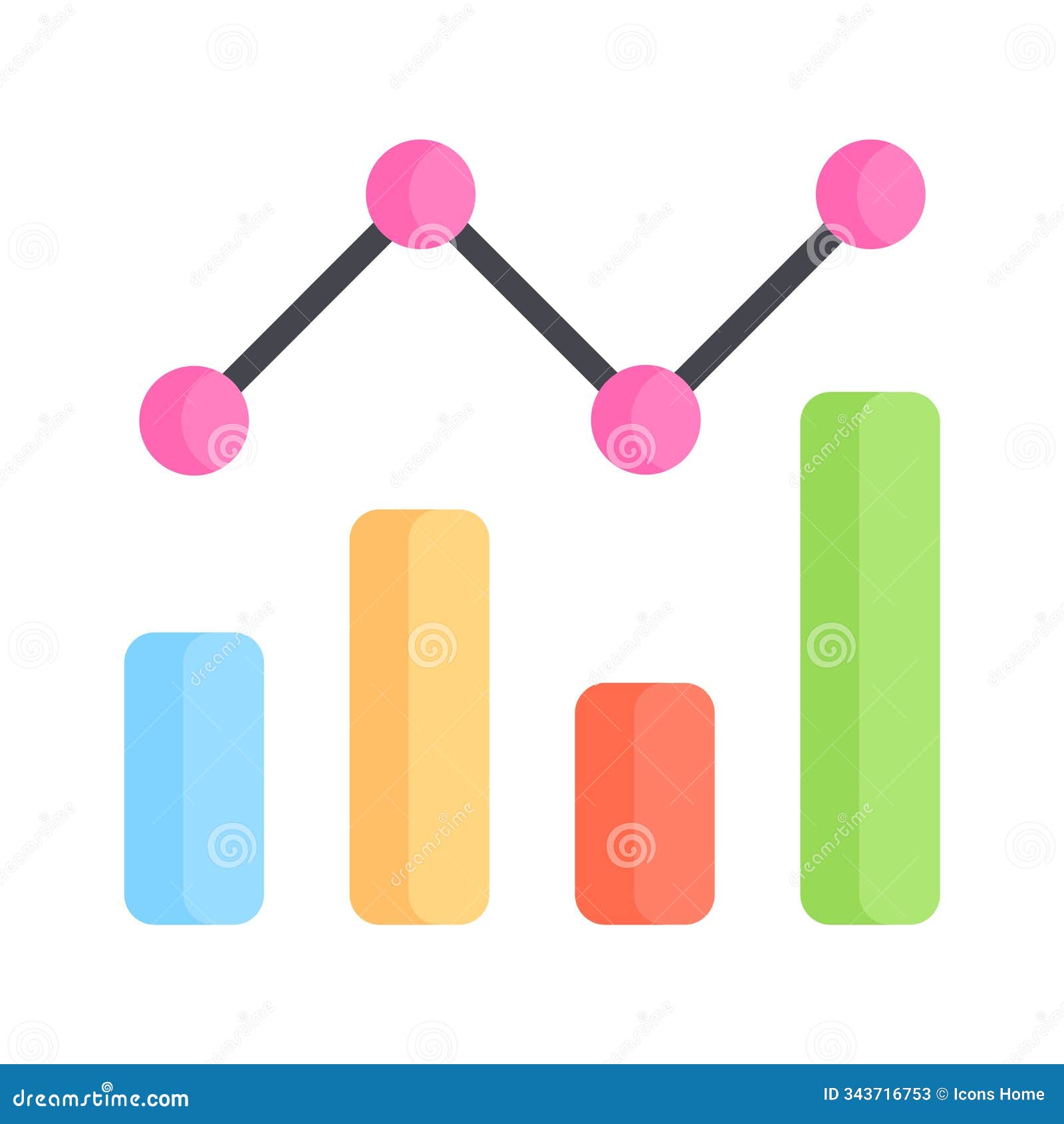 Bar Chart Representing Performance Metrics and Analytics Stock Vector ... Bar Chart Representing Performance Metrics and Analytics Stock Vector ...