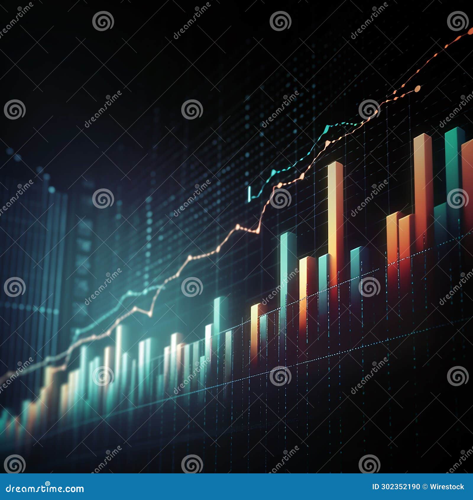 Bar Chart Showcasing the Growth Potential of a Business in the Future ...