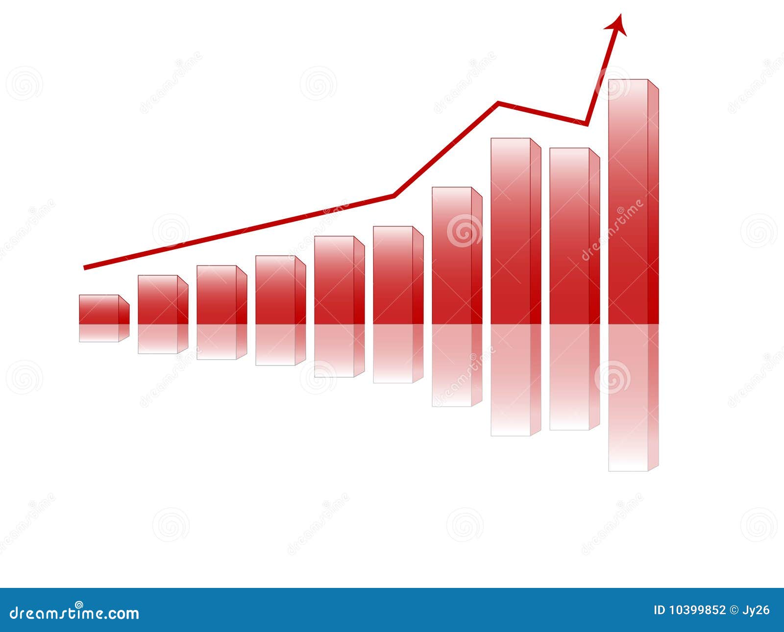Bar chart (vector) stock vector. Illustration of graphs - 10399852