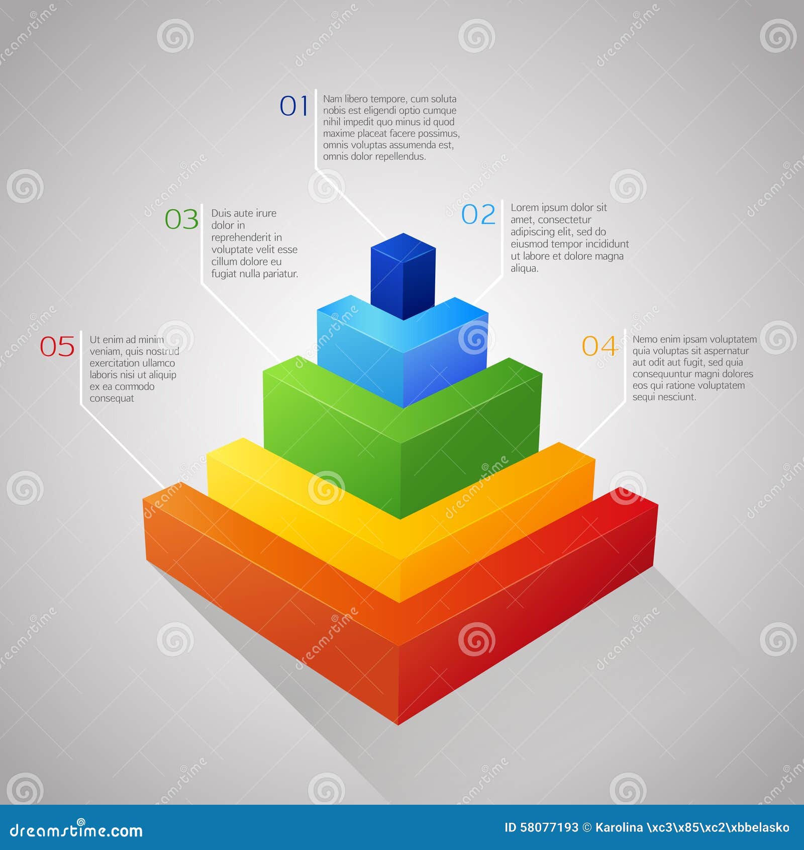 Bar chart stock vector. Illustration of flat, advice - 58077193