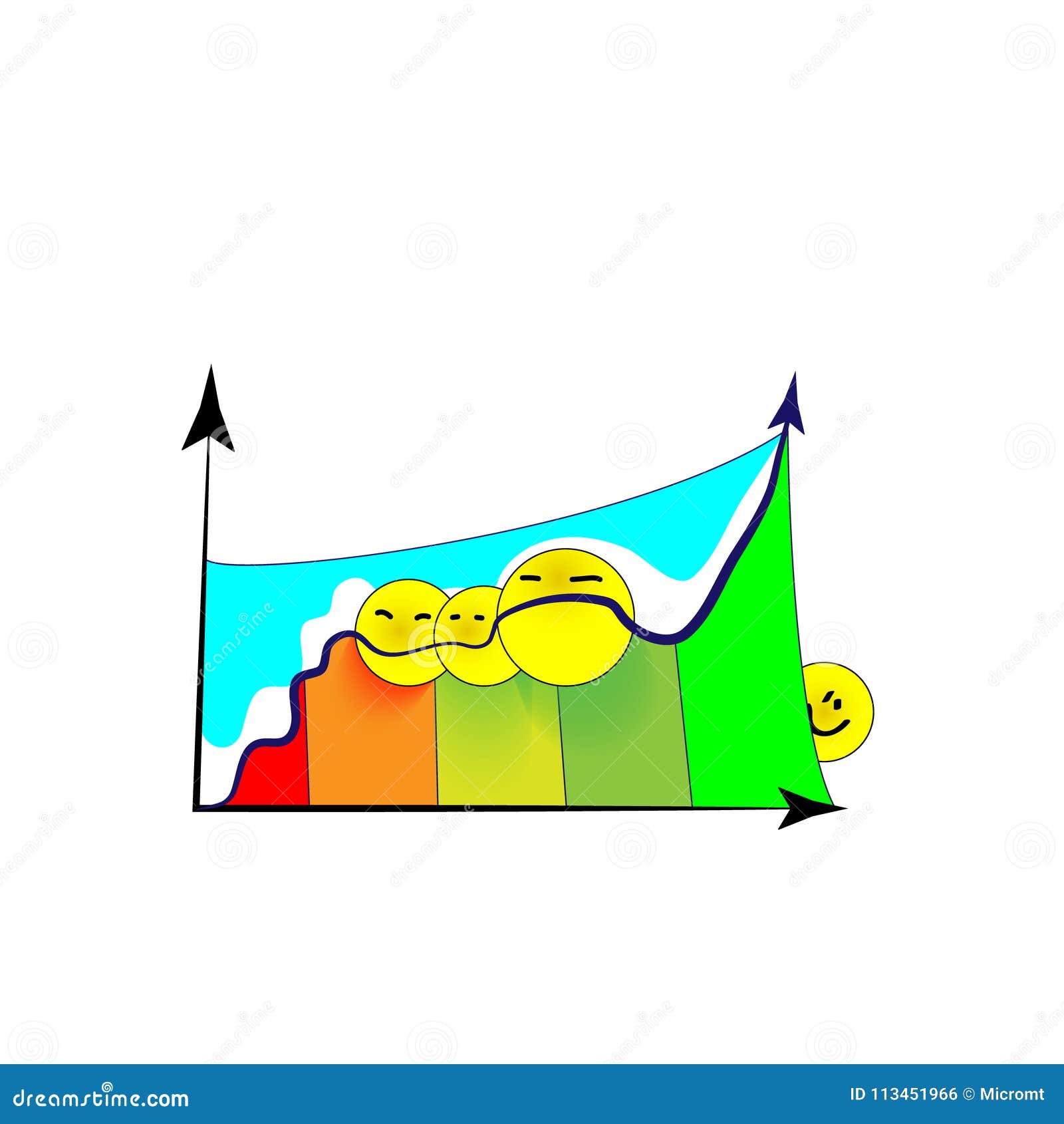 Illustration Smiley And Happy Emoji In An Alpha Channel. High ...
