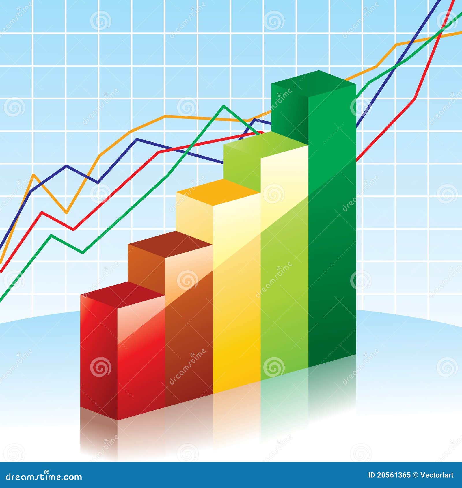 Bar Charts Picture. Image: 20561365
