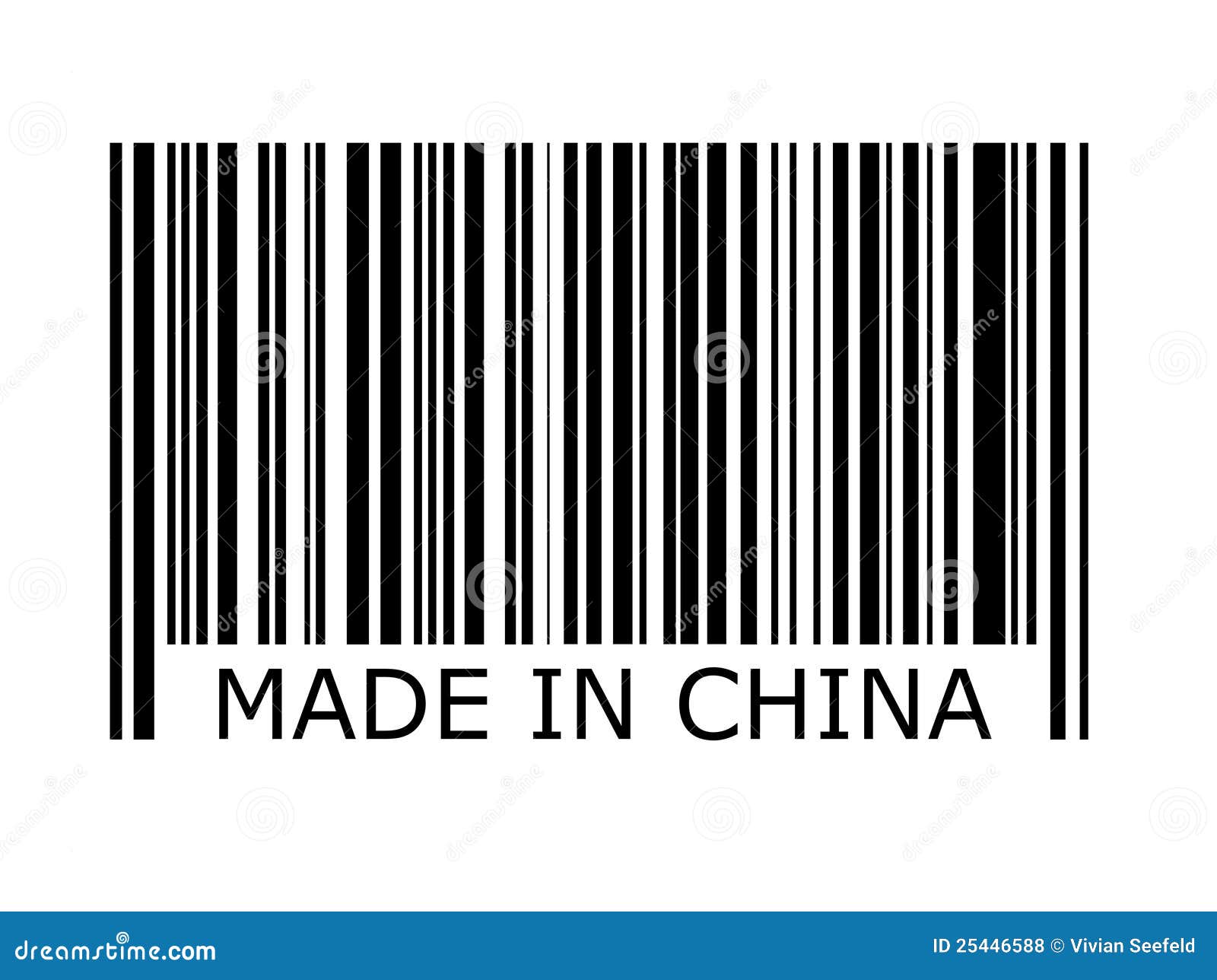 Bar code stock illustration. Illustration of export, commerce - 25446588