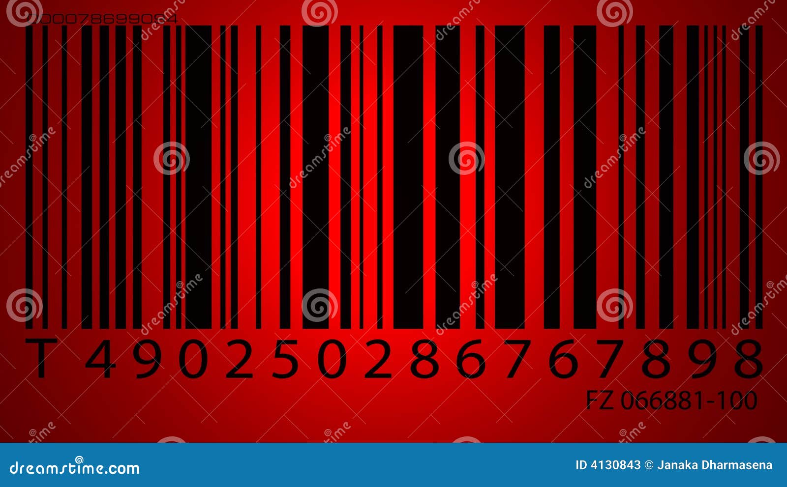 Bar code stock illustration. Illustration of cost, numbers - 4130843