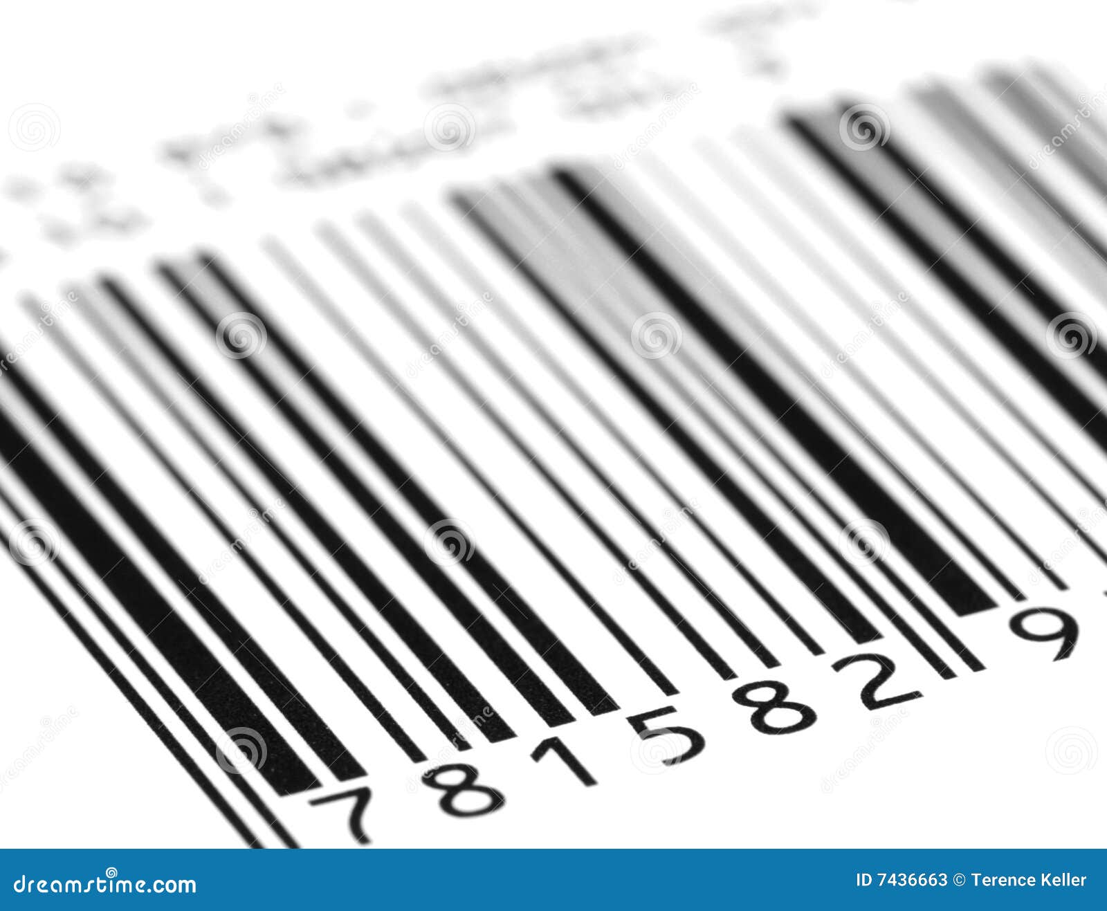 Bar Code Angle stock image. Image of merchandise, code - 7436663