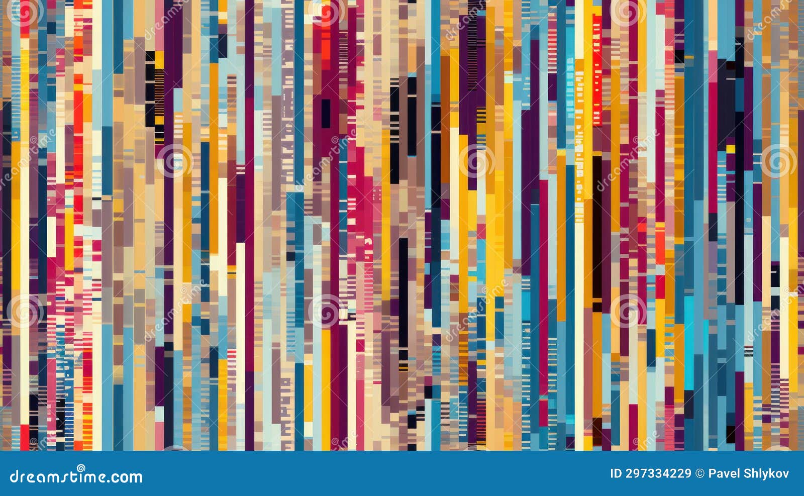 Bar code art, color lines stock image. Image of plastic - 297334229