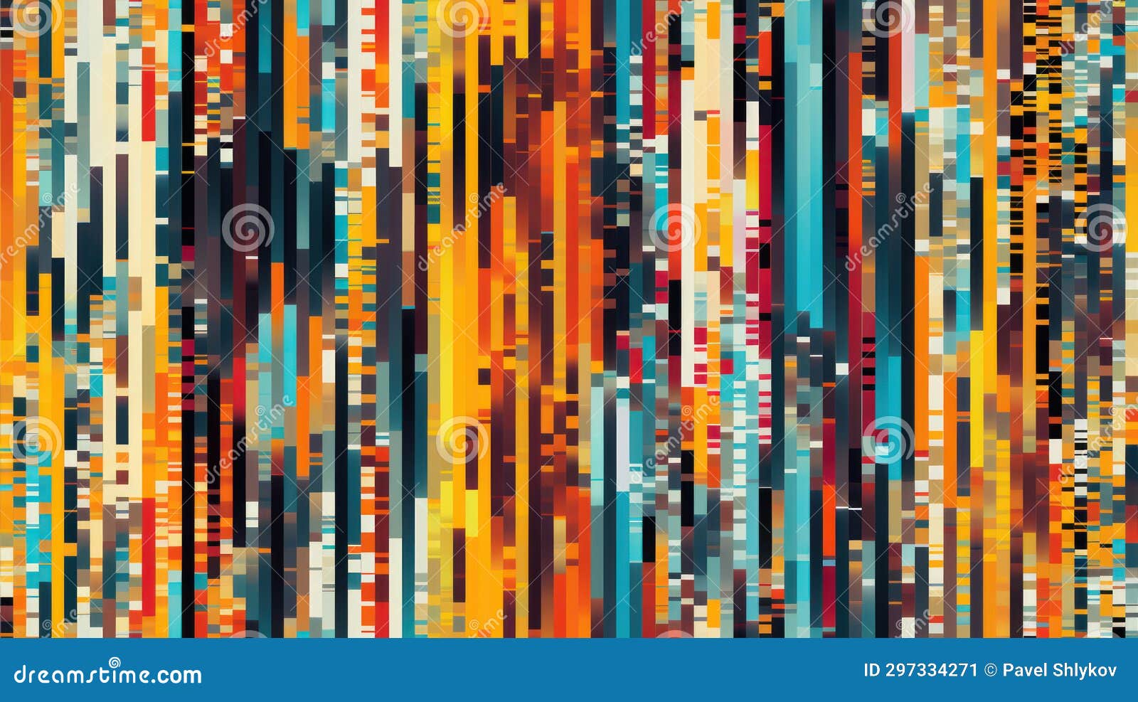Bar code art, color lines stock image. Image of element - 297334271