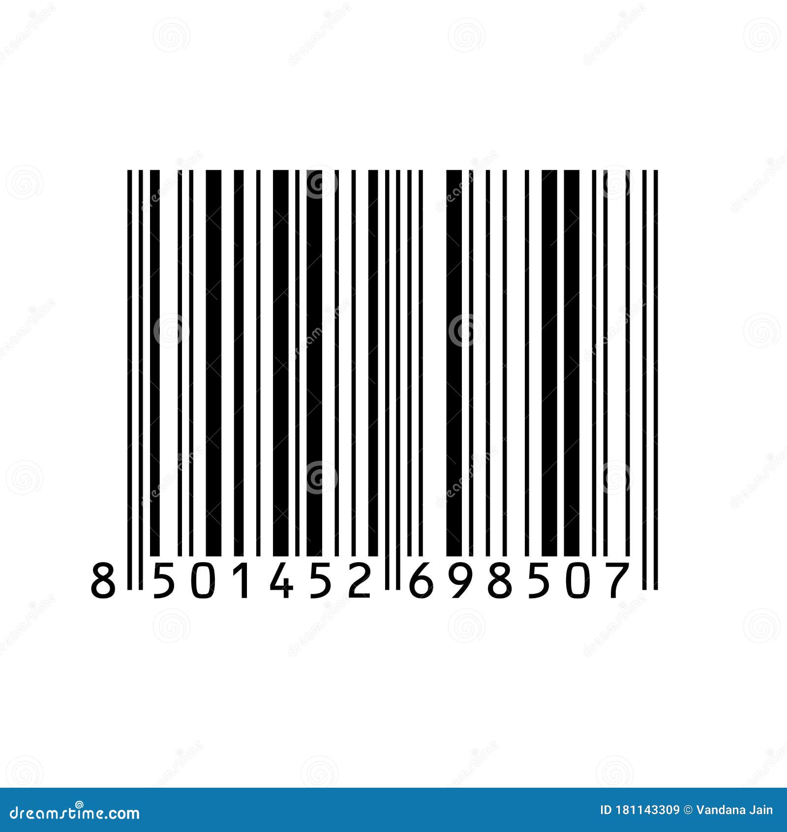 Bar Code. Barcodes Represented Data by Varying the Widths and Spacings ...