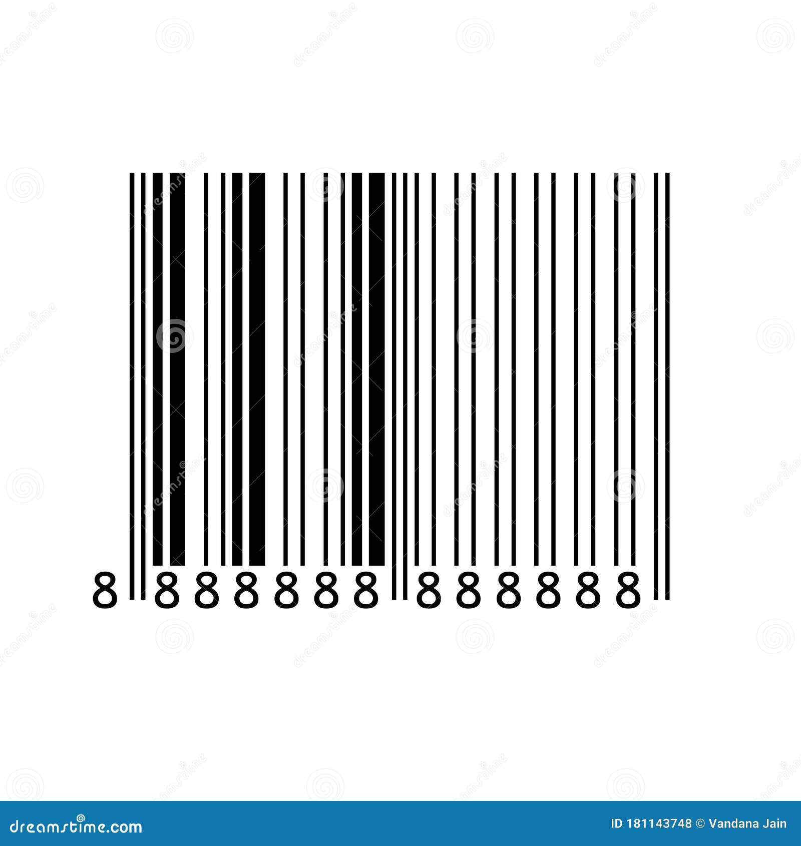 Bar Code. Barcodes Represented Data by Varying the Widths and Spacings ...