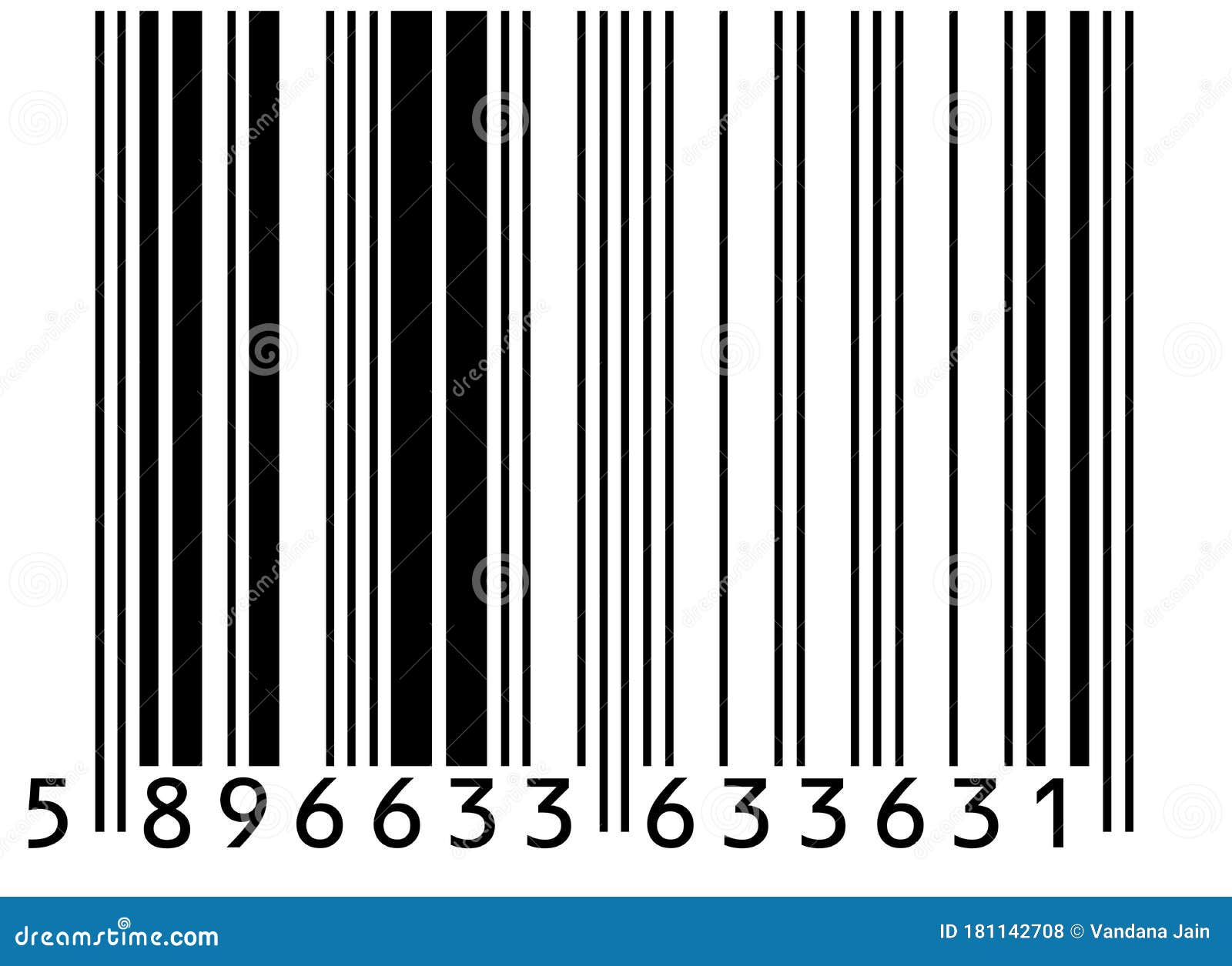 Bar Code. Barcodes Represented Data by Varying the Widths and Spacings ...