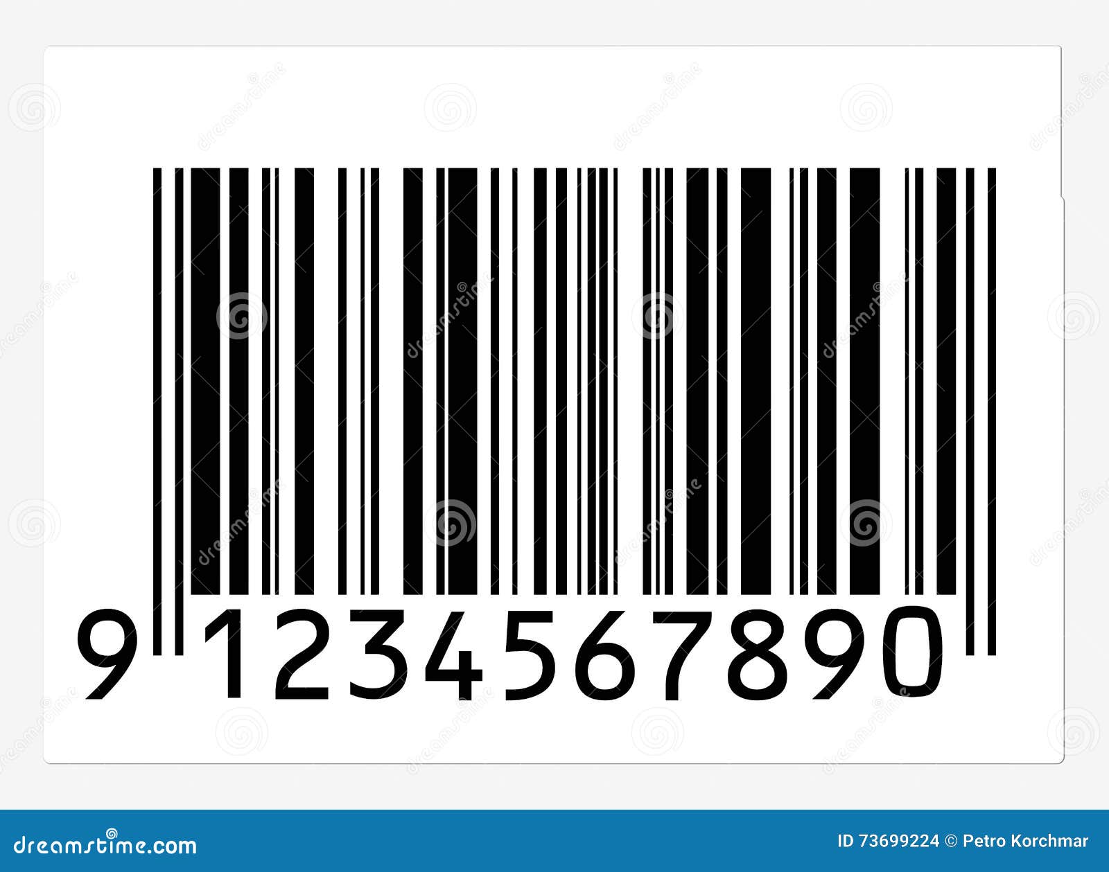 Bar Code stock illustration. Illustration of retail, business - 73699224