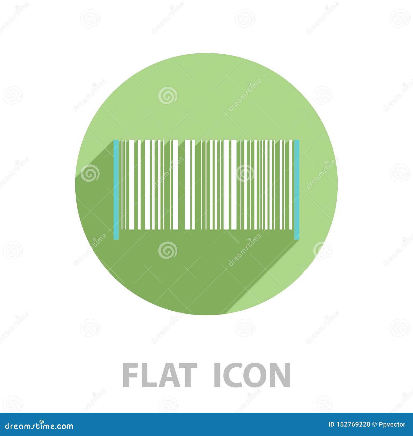 Bar code icon stock vector. Illustration of inventory - 152769220