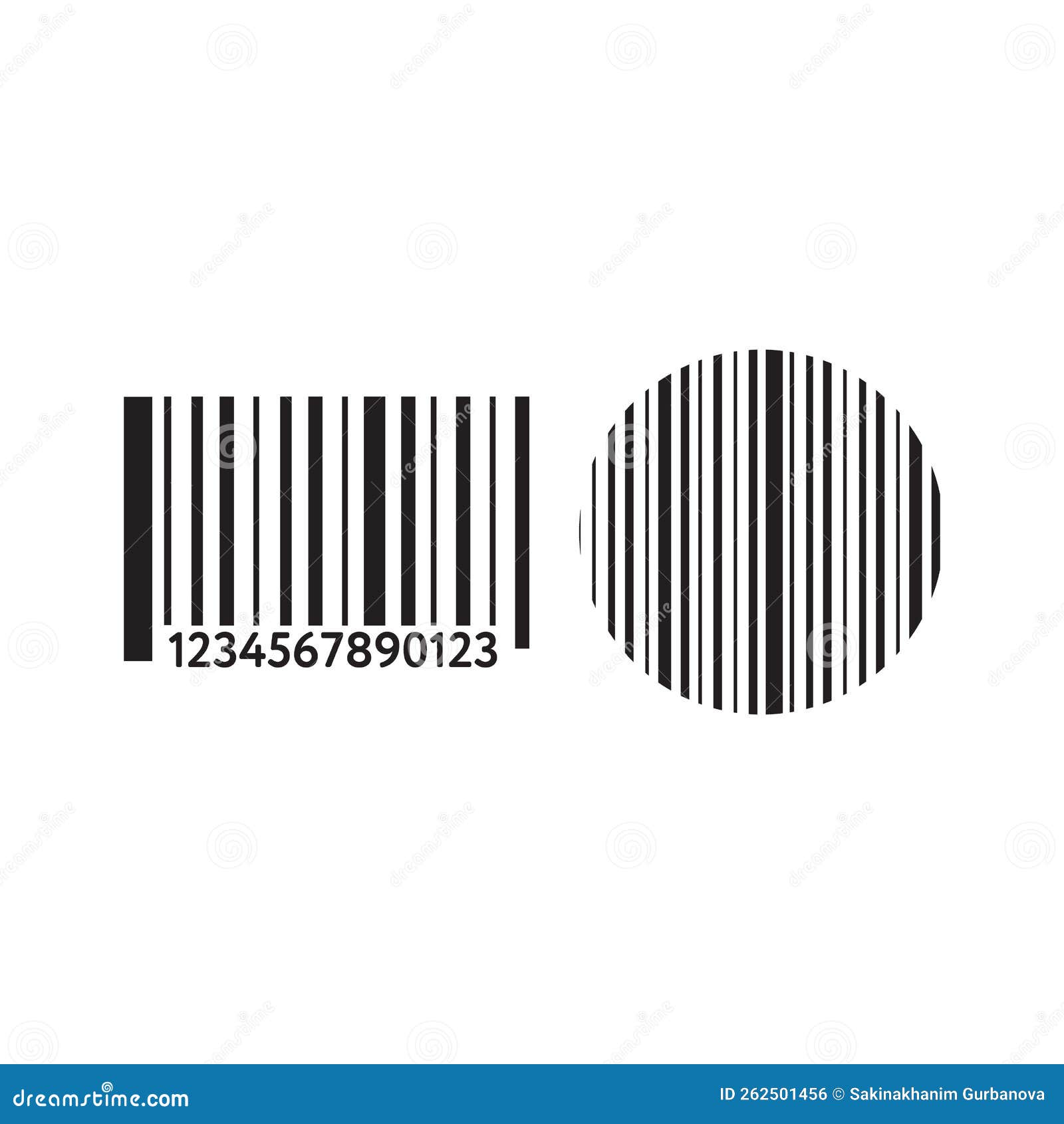 Bar Code, Icon Illustration Stock Illustration - Illustration of ...