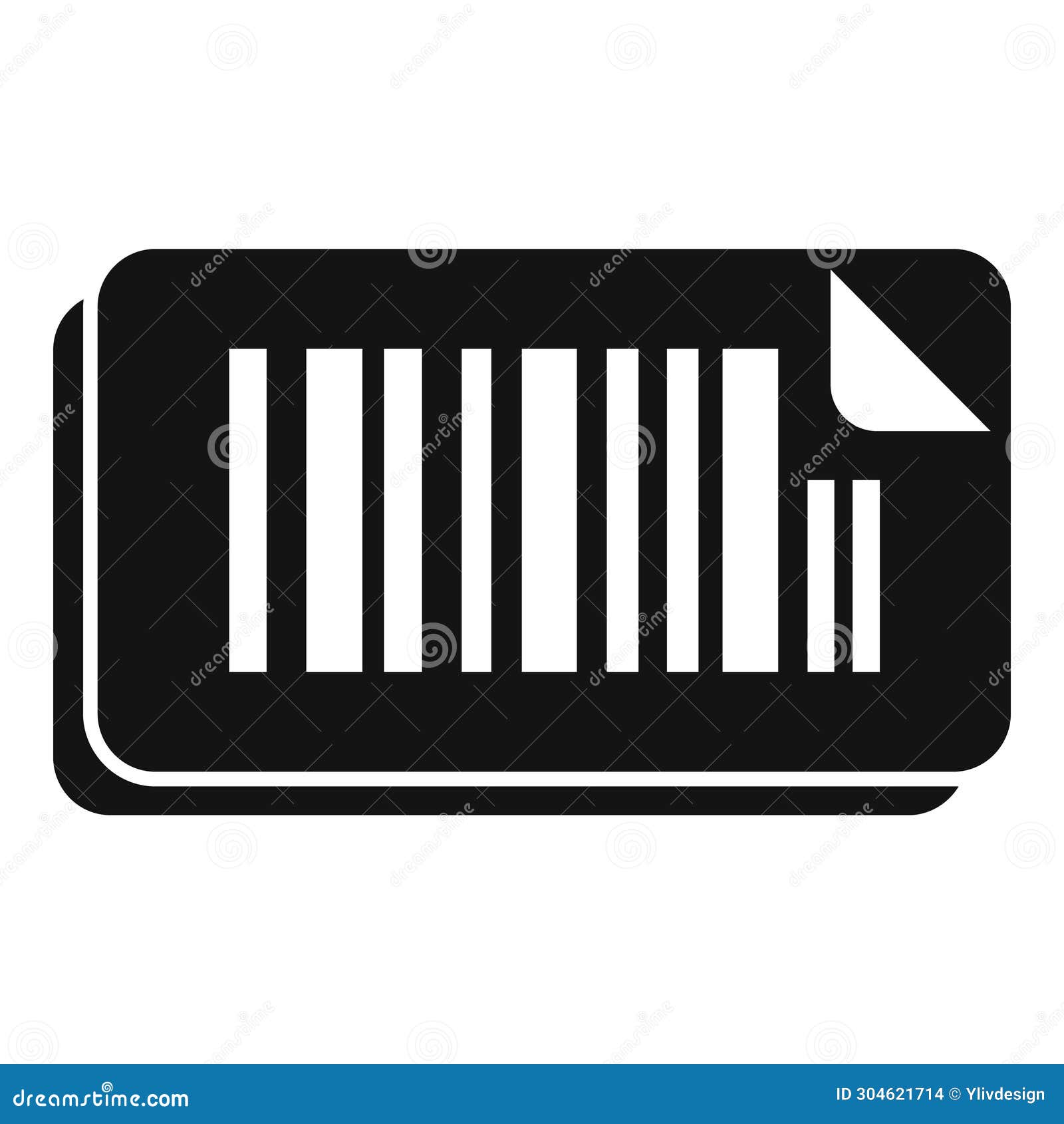 Bar Code Icon Simple Vector. Scan New Product Stock Illustration ...