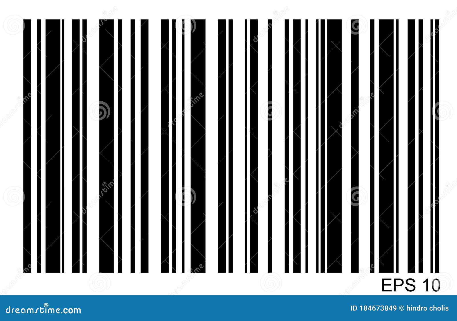 Bar Code Icon Vector with Numbers and Pattern of Parallel Lines. Stock ...