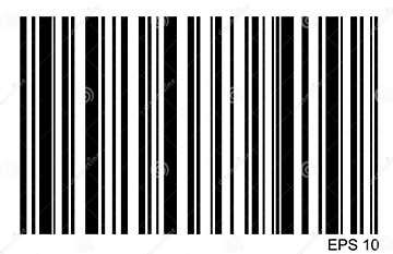Bar Code Icon Vector with Numbers and Pattern of Parallel Lines. Stock ...