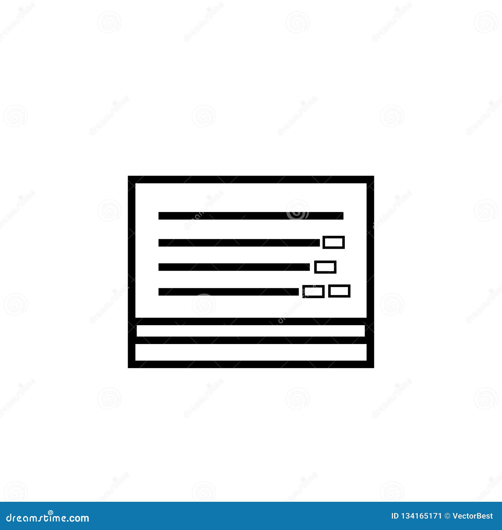 Bar Code Icon Vector Sign and Symbol Isolated on White Background, Bar ...