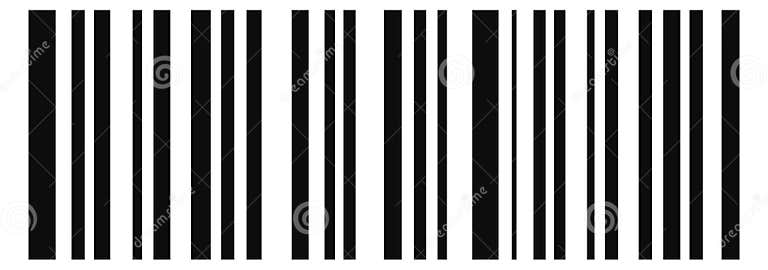 Bar Code Linear Template. Retail Coding Technology Stock Illustration - Illustration of system ...