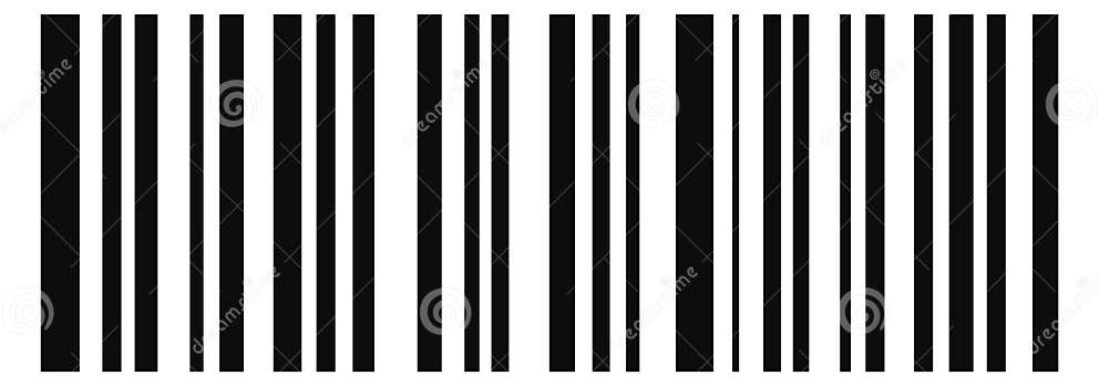 Bar Code Linear Template Retail Coding Technology Stock Illustration Illustration Of System