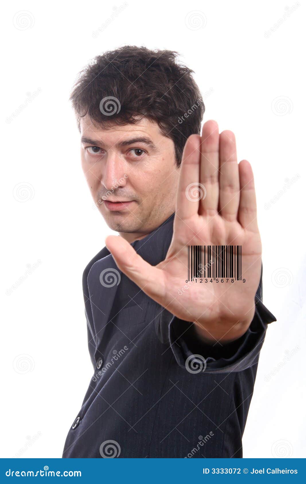 Bar code printed stock photo. Image of data, code, sign - 3333072