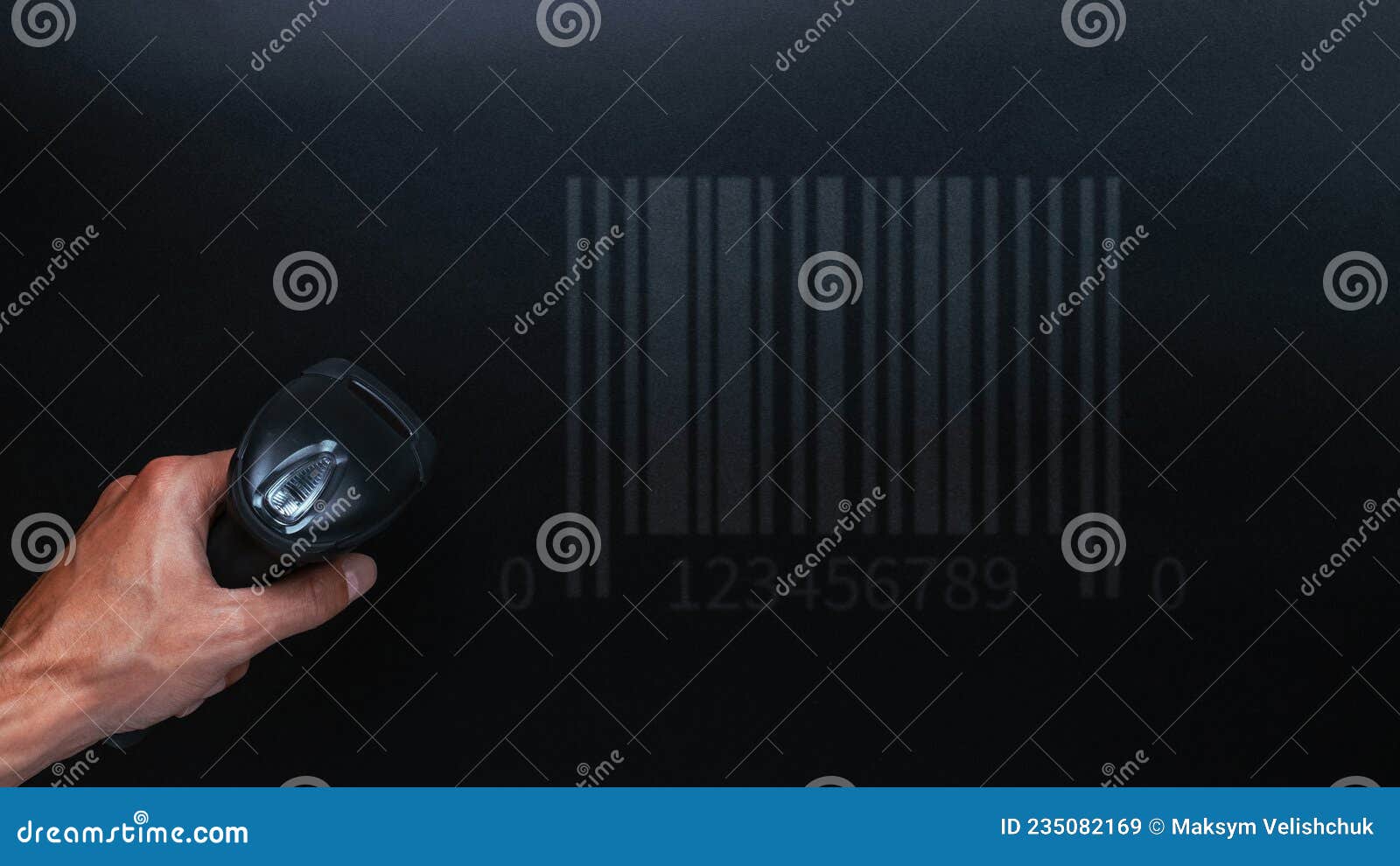 Bar Code. Retail Label Barcode Scan. Reader Laser Scanner for Warehouse ...