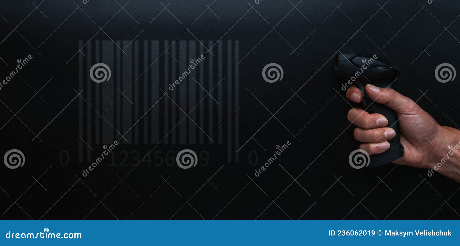 Bar Code. Retail Label Barcode Scan. Reader Laser Scanner For Warehouse ...