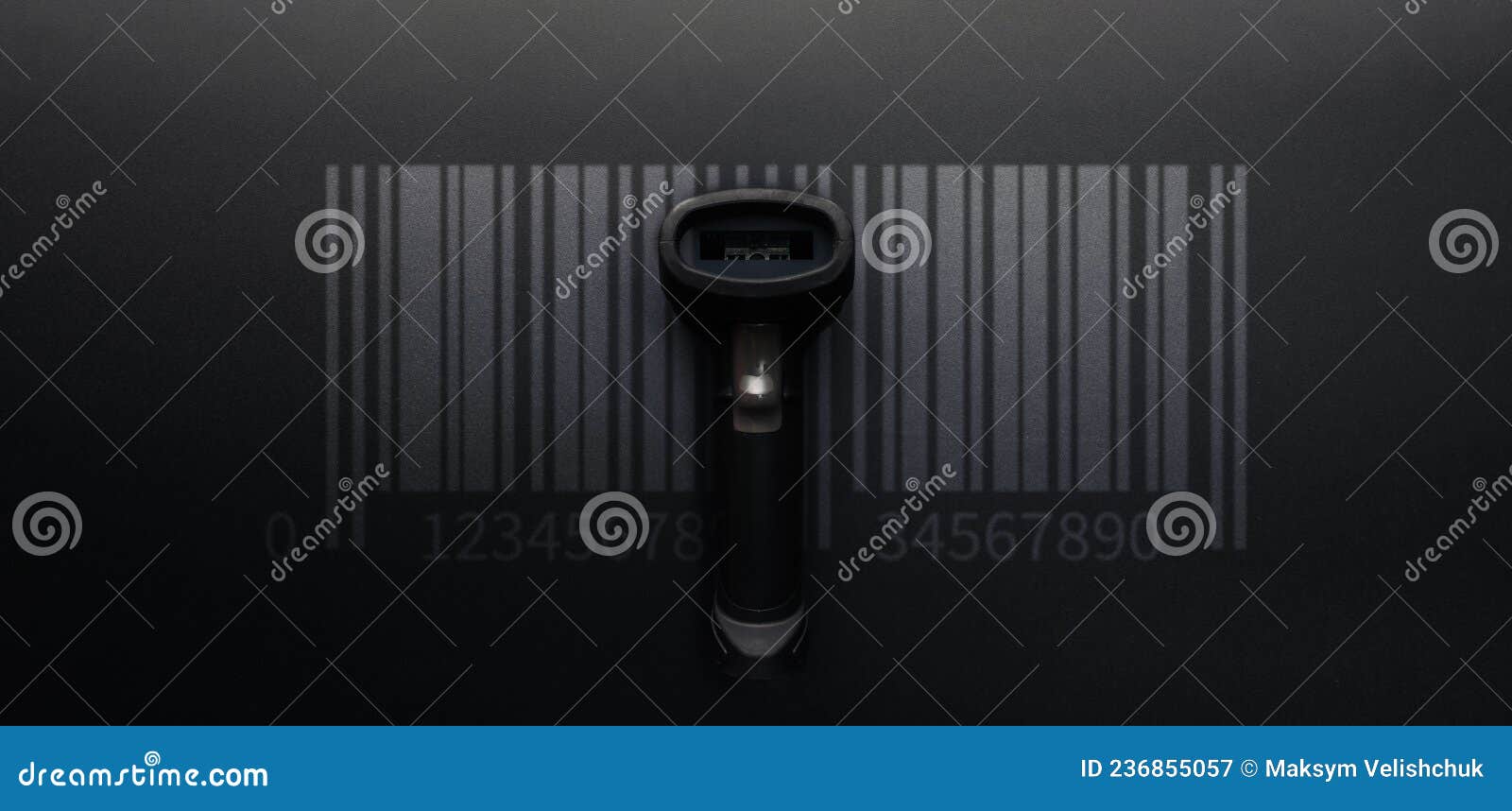 Bar Code. Retail Label Barcode Scan. Reader Laser Scanner for Warehouse ...