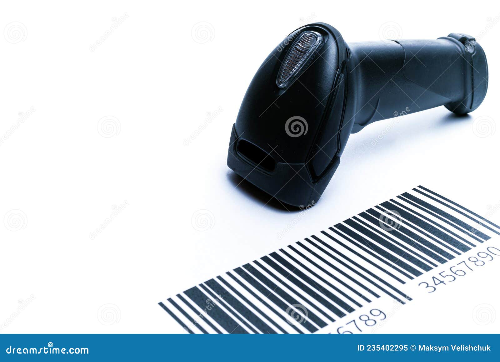 Bar Code. Retail Label Barcode Scan. Reader Laser Scanner For Warehouse ...