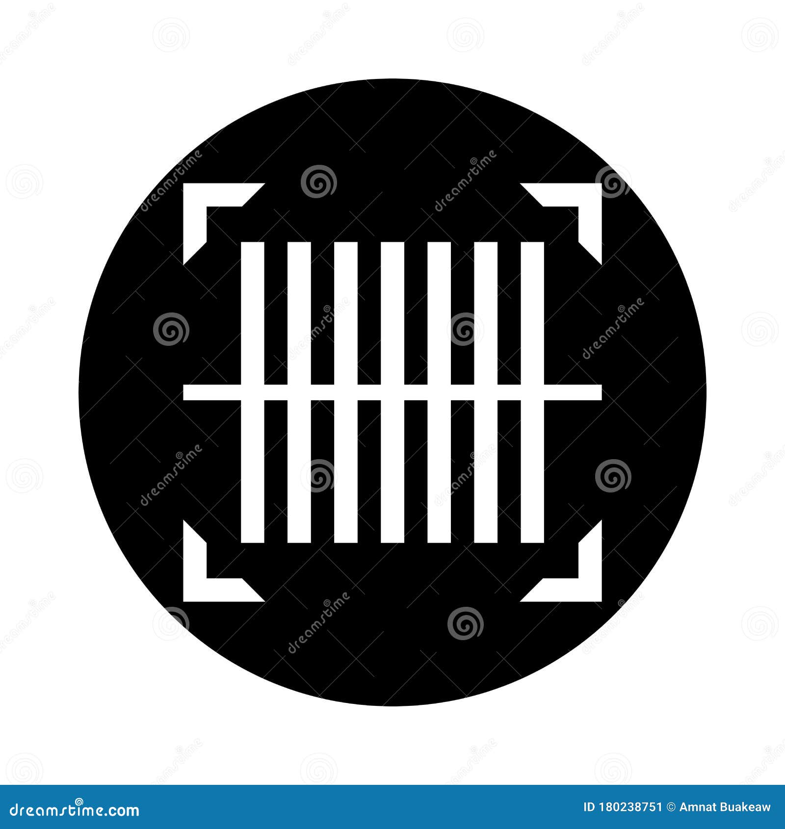 Bar Code Scan for Icon Isolated on White, Qr Code Scan Digital Symbol ...