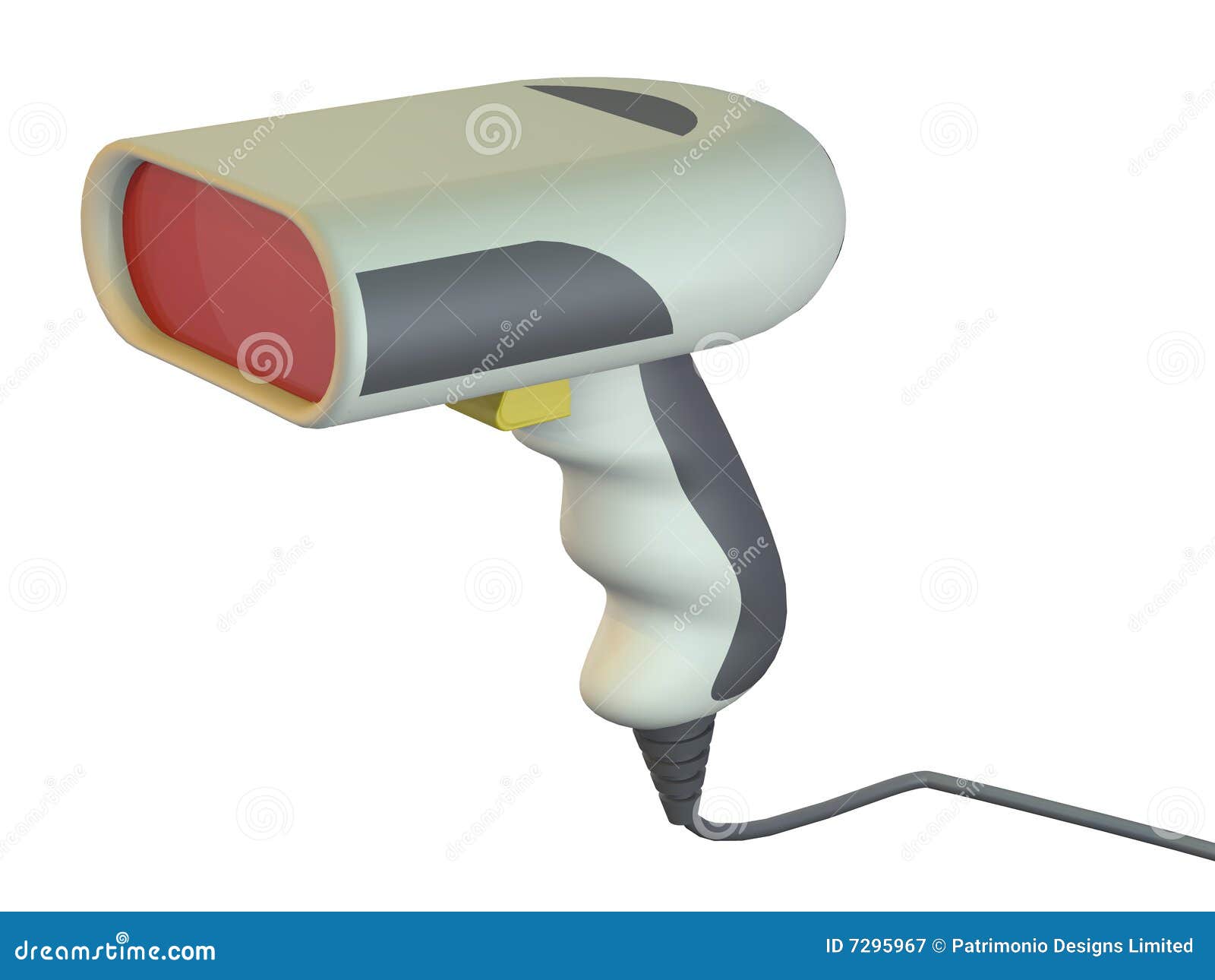 Bar code Scanner stock illustration. Illustration of laser - 7295967