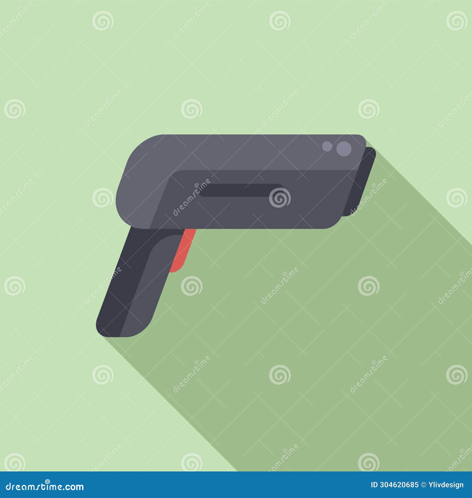 Bar Code Scanner Icon Flat Vector. Scan Smart Check Stock Illustration ...