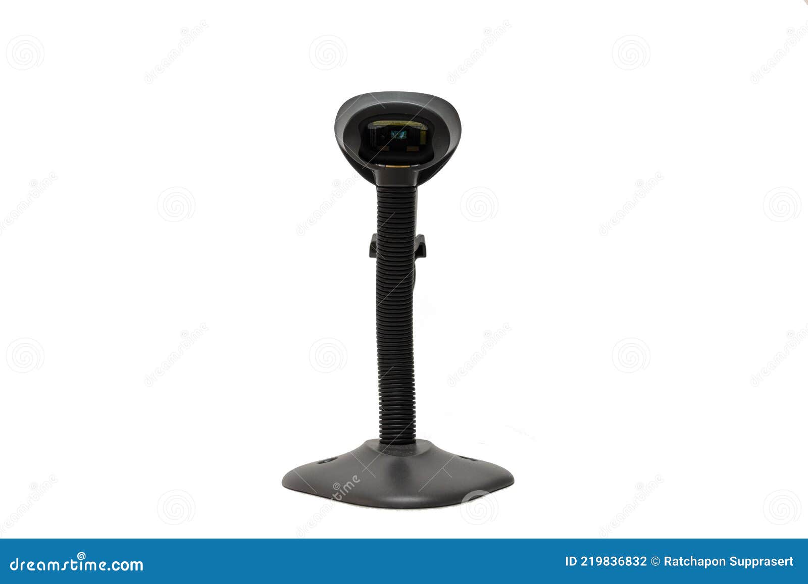 Bar Code Scanner Isolated on White Background Stock Photo - Image of ...