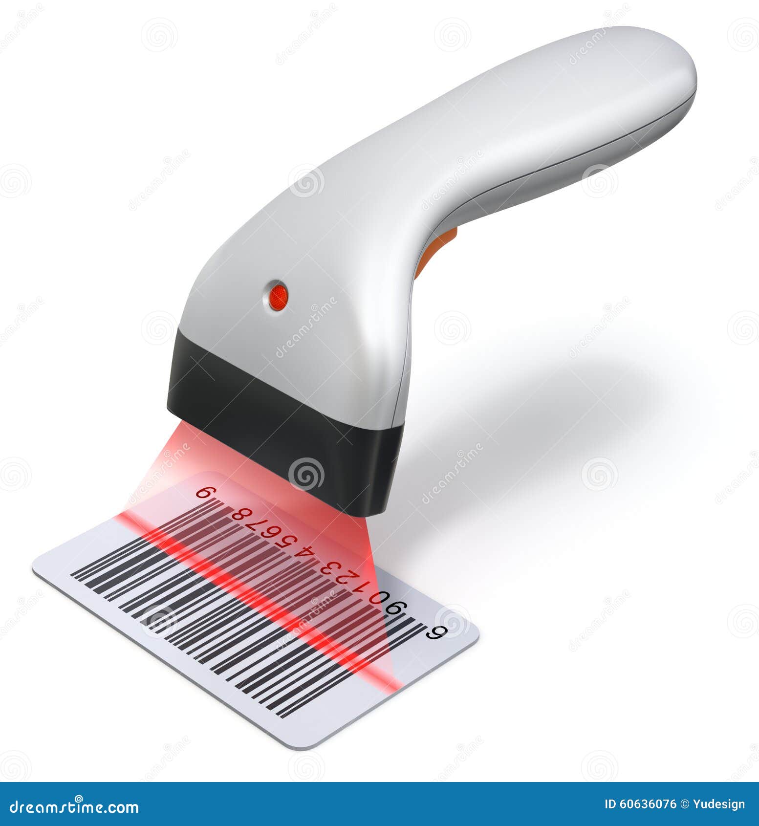 Bar code scanner stock illustration. Illustration of price - 60636076
