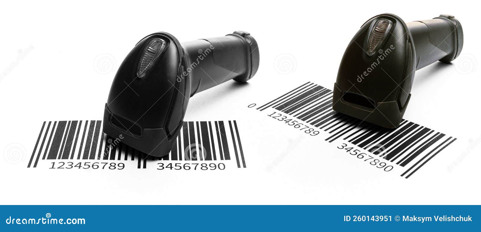 Bar Code Scanner Set. Retail Label Barcode Scan Stock Image - Image of ...
