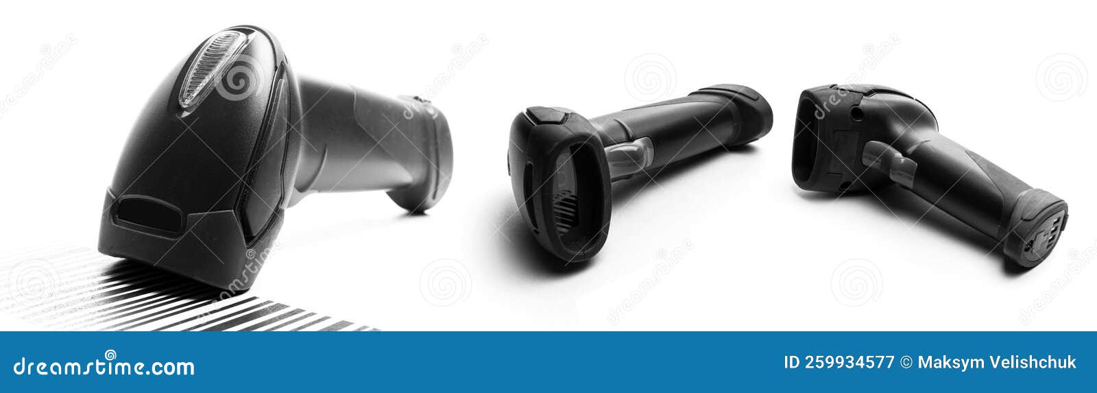 Bar Code Scanner Set. Retail Label Barcode Scan Stock Image - Image of ...