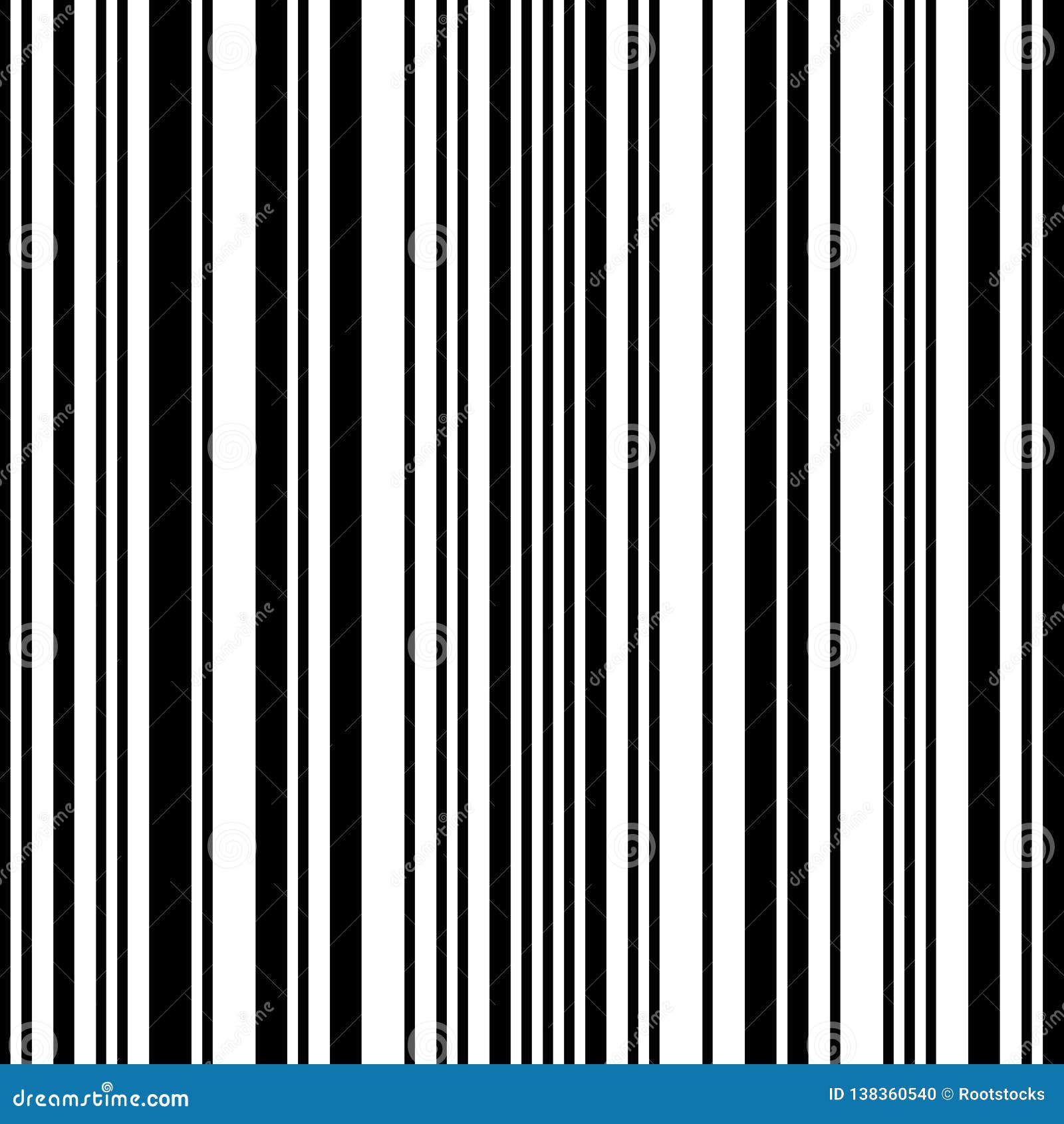 Bar code. Seamless pattern stock vector. Illustration of ornament ...