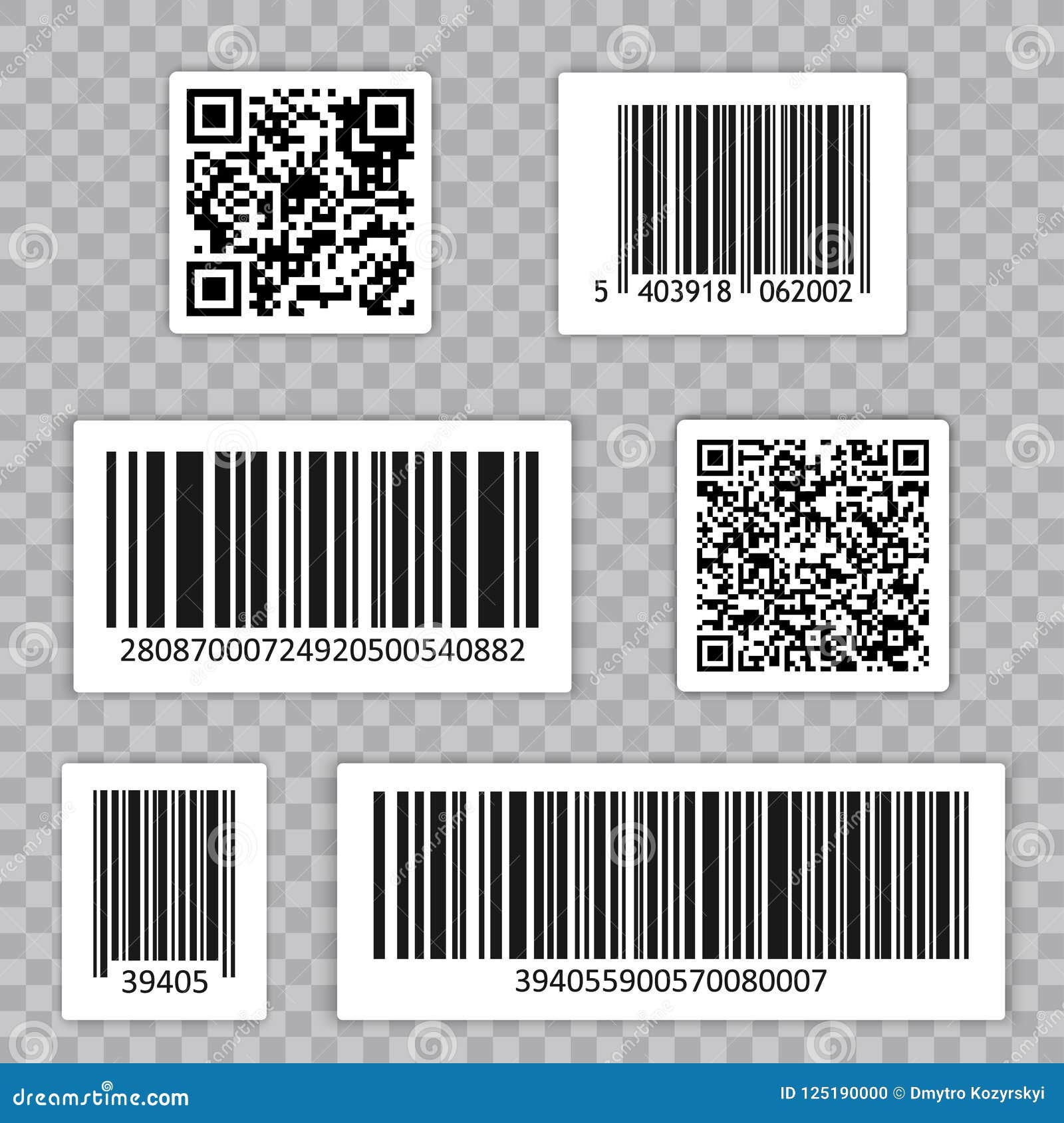 Bar Code Qr Stock Illustrations – 6,071 Bar Code Qr Stock Illustrations ...