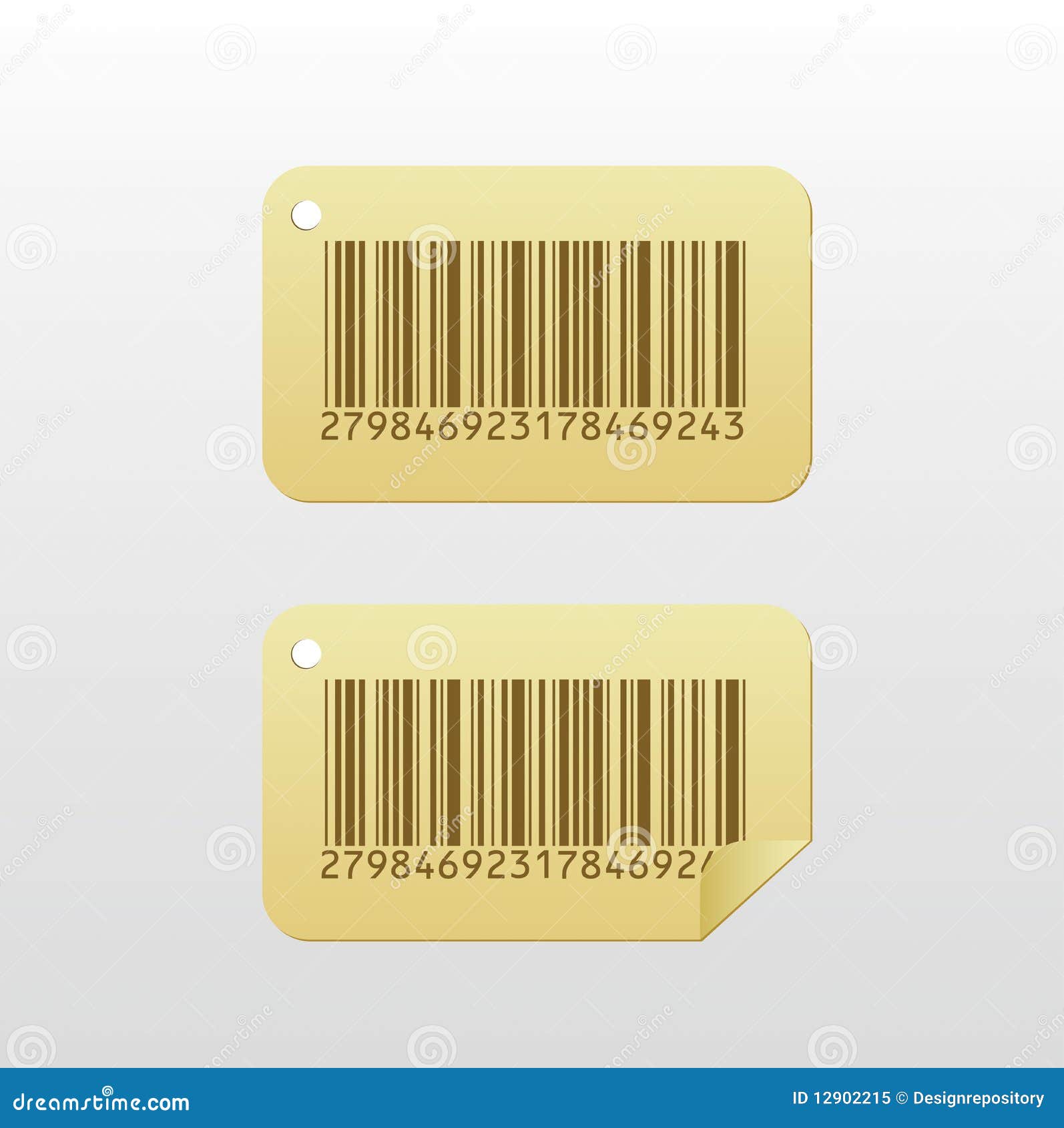 Bar code Sticker stock vector. Illustration of decal - 12902215