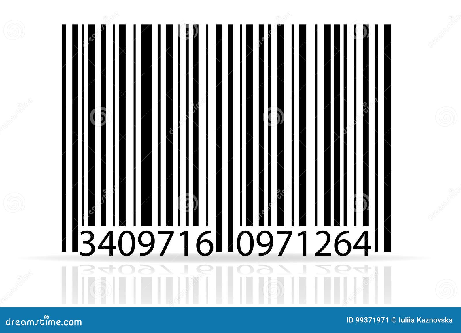 Bar Code Stock Vector Illustration Stock Vector - Illustration of ...