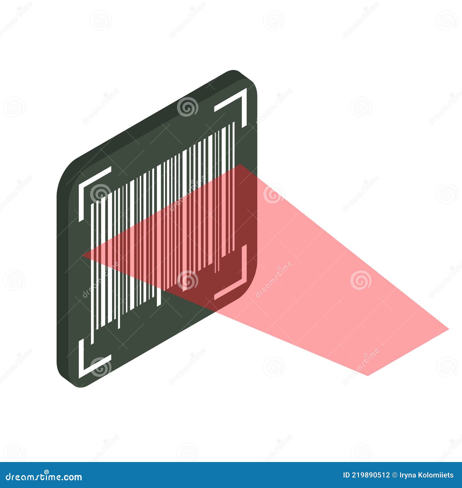 Bar Code Verification Concept. Machine-readable Barcode. the Process of ...
