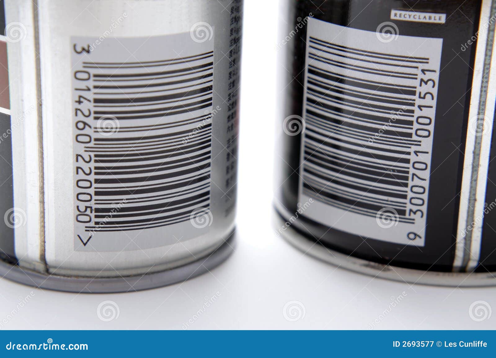 Bar codes on spray cans stock image. Image of code, identify - 2693577