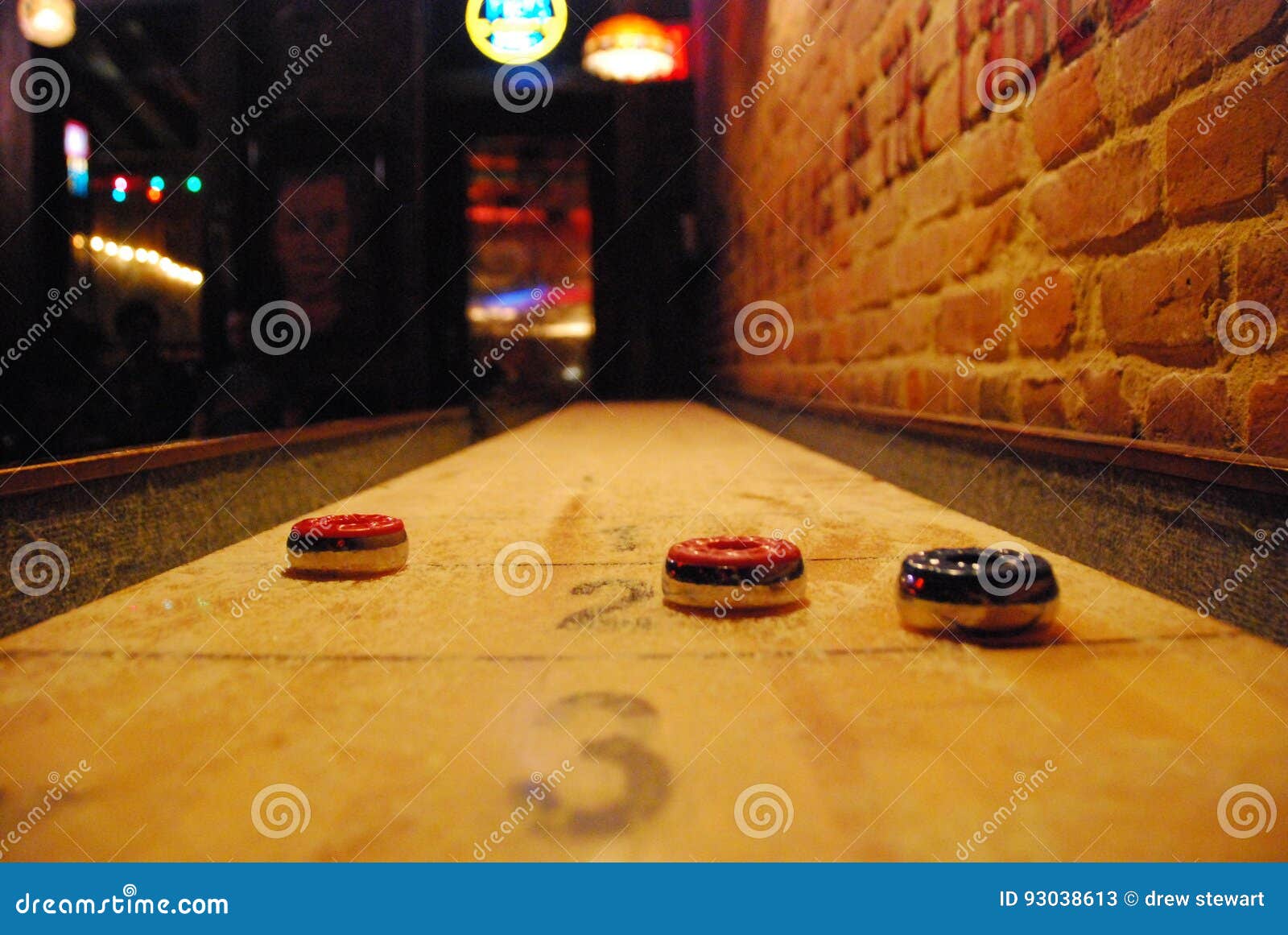 Bar games stock image. Image of table, games, cool, shuffleboard - 93038613
