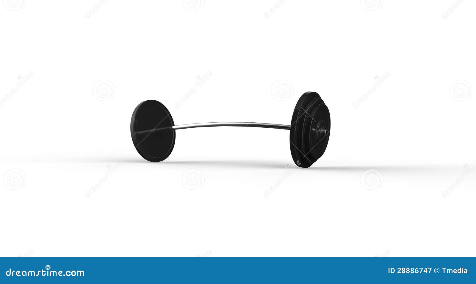 Bar Gewichten Voor Oefening Stock Illustratie - Illustration of mensen ...