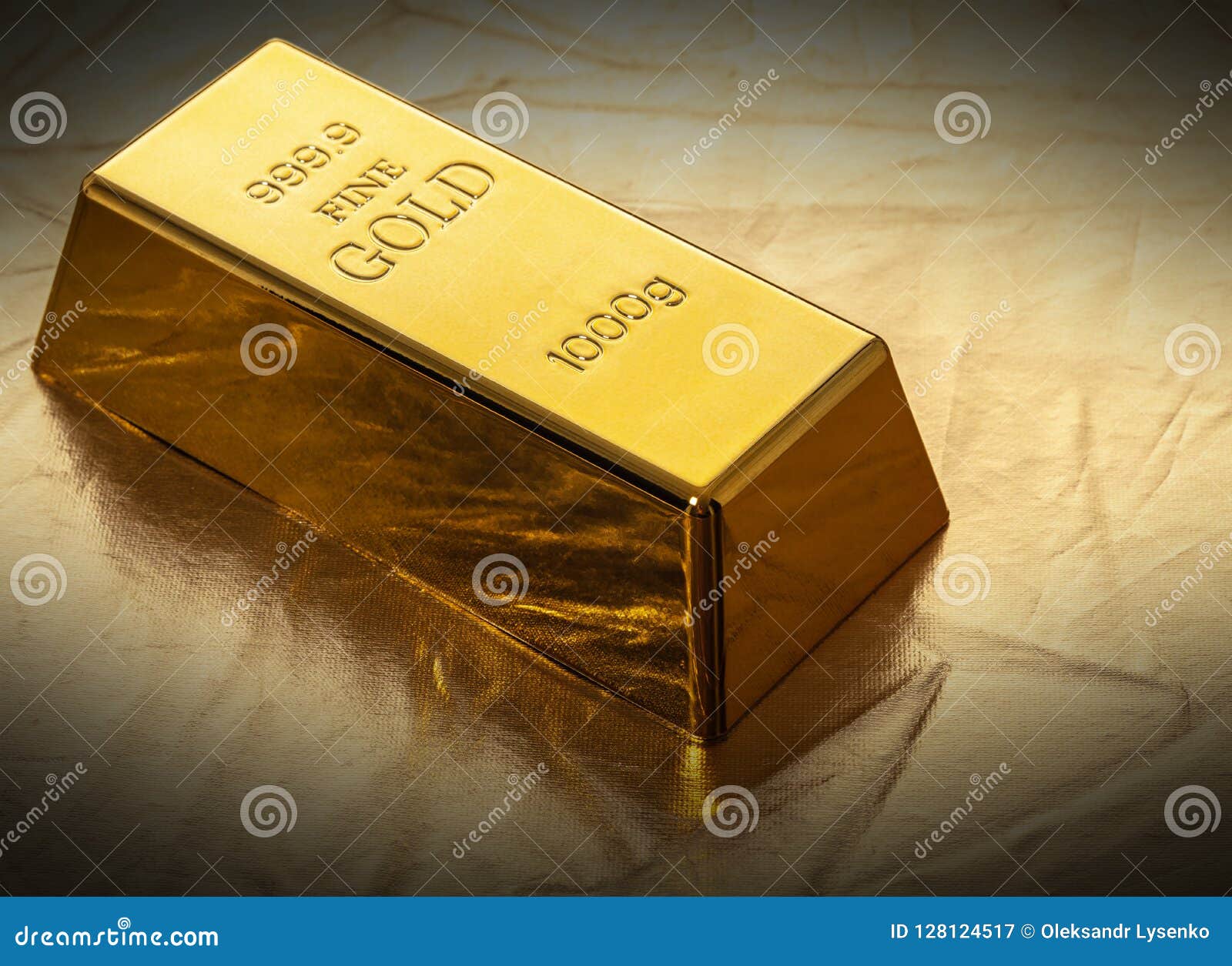 Bar of gold close-up stock image. Image of gold, grains - 128124517