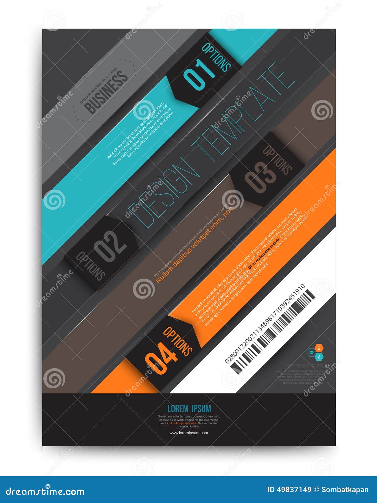 Bar Gradient Abstract Vector Background. Stock Vector - Illustration of ...