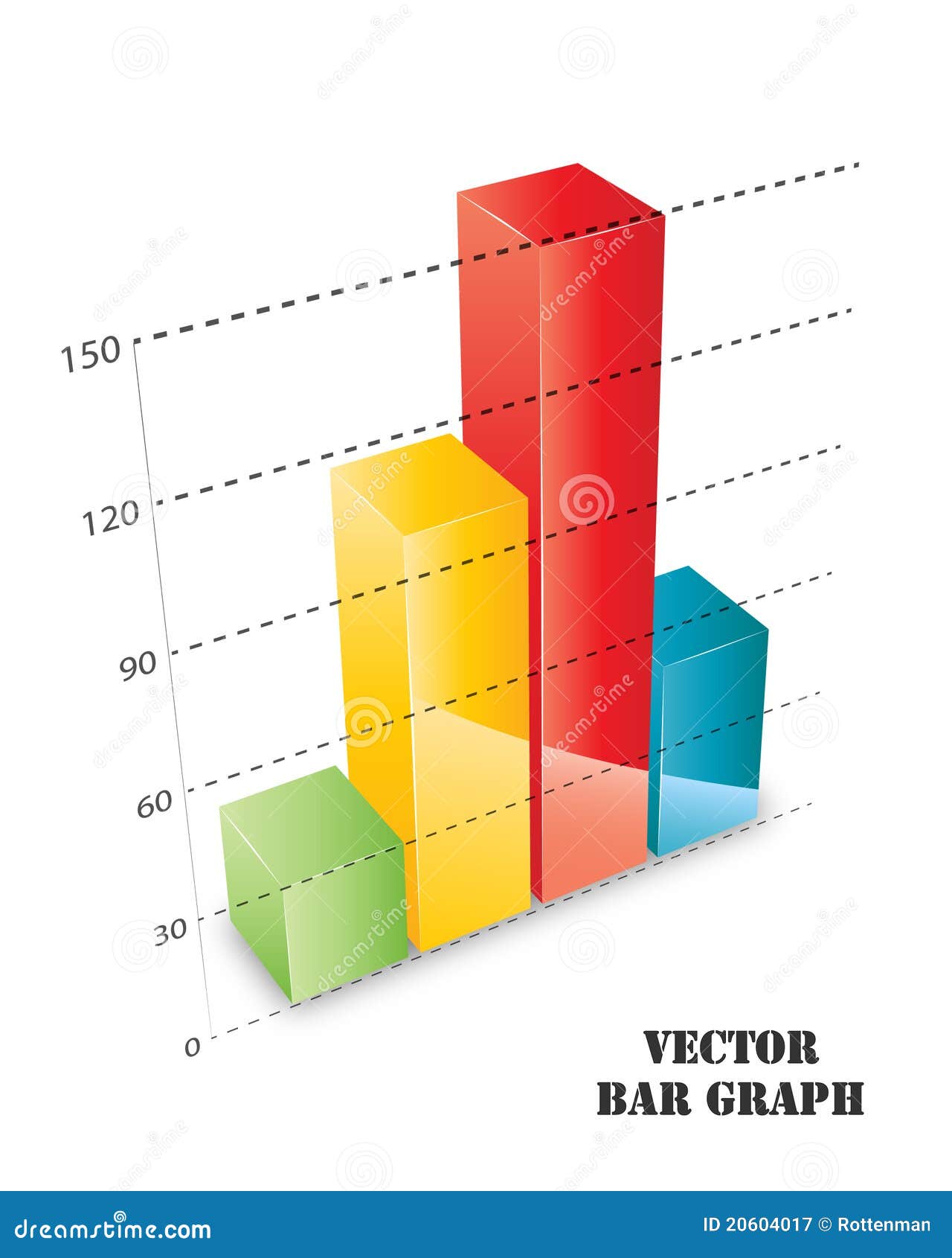 Bar graph stock vector. Illustration of charts, schedule - 20604017