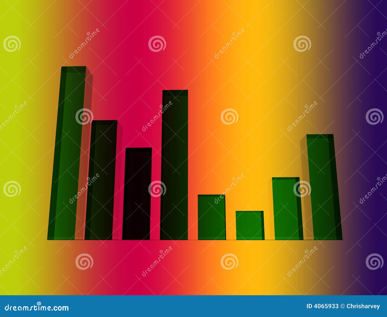 Bar Graph 5 Picture. Image: 4065933